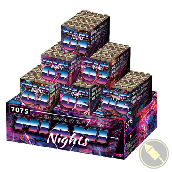 Miami Nights - Vuurwerkstaffel